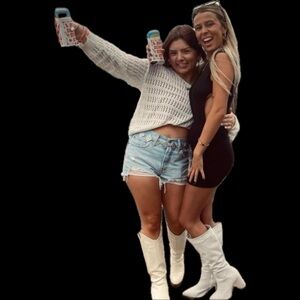 Party Supplies | Hawk Tuah Hailey Welch And Friend Life Size Cardboard ...